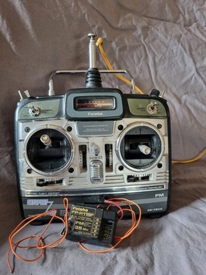 Vintage Futaba Skysport 6A FP-T6VA 35MHz Transmitter & FP-R115F ...