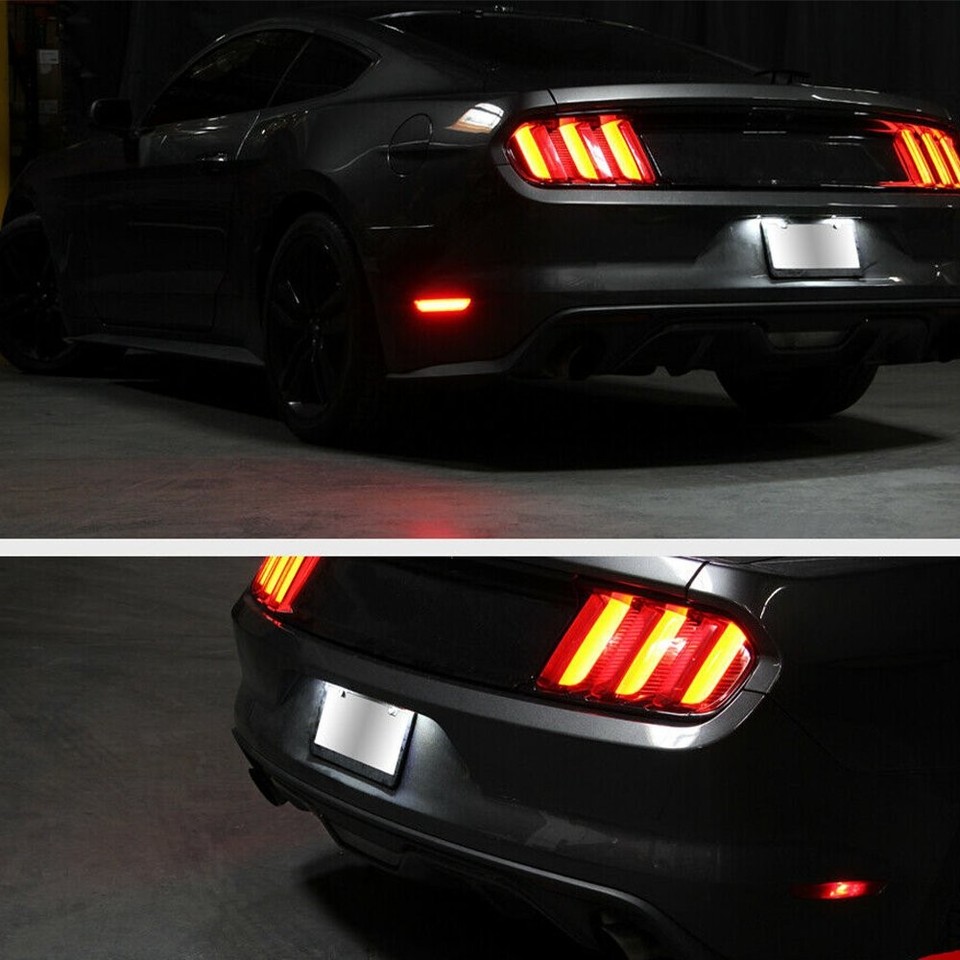 For 2015-2021 Mustang Ford Shelby GT350/GT350R/GT500 LED License Plate ...