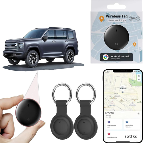 2 Pack GPS Tracker for Vehicles,Car Tracker Device Hidden for Vehicles ...
