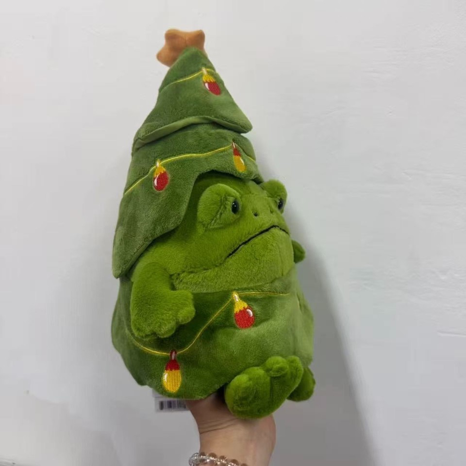 Jellycat Christmas Tree Ricky Rain Frog plush doll With Tag+ Dust Bag ...