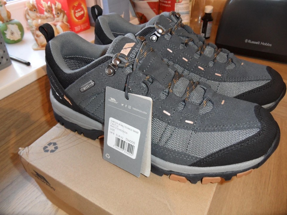 Trespass Mens BRAND NEW BOX Scarp Castle Waterproof walking Boots ...