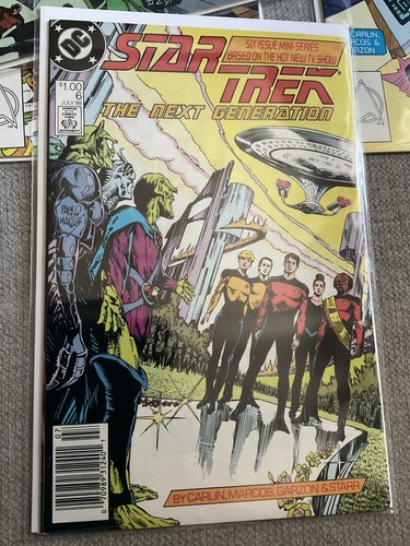 Star Trek The Next Generation Comic Lot Of 4 Issues: 2,3,4,6 Vtg See ...