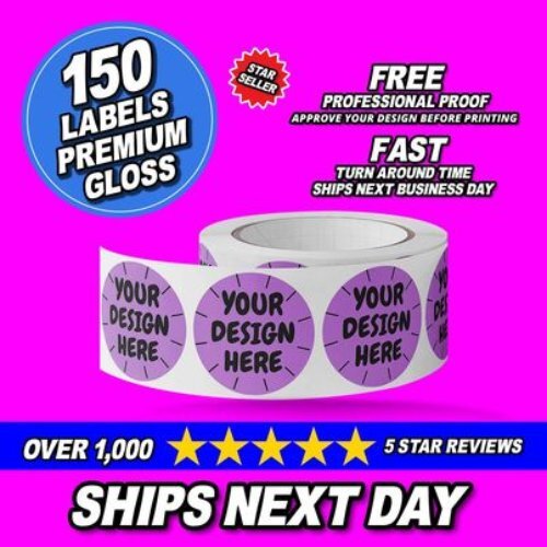 Custom logo stickers | Product Labels | Die cut Stickers custom ...