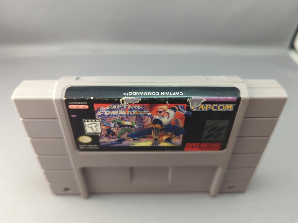 * Captain Commando (Super Nintendo SNES) Cartridge Only | eBay