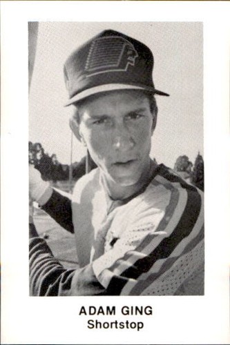 1985 Spokane Indians Cramer #5 Adam Ging Malibu California Loyola Los ...