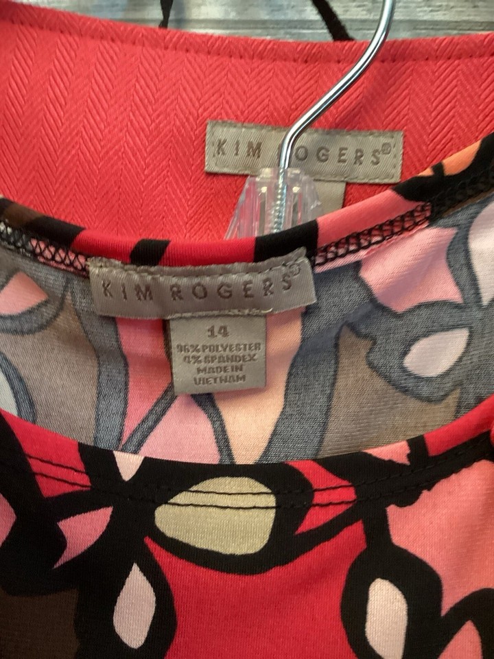 Kim Roger’s Size 14 Fall Colors Two Piece Blouse Jacket Set New | eBay