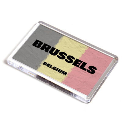 FRIDGE MAGNET - Brussels - Belgium - Belgium Flag | eBay UK