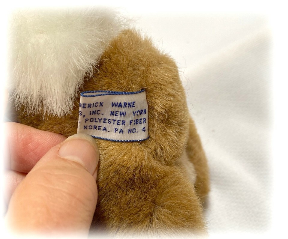 Vintage FREDERICK WARNE For EDEN TOYS Soft Stuffed PETER RABBIT Plush ...