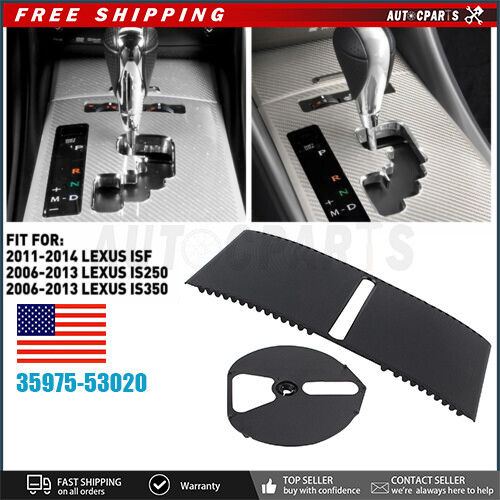Gear Console Shift Slide Dust Cover For Lexus IS250 IS350 ISF 06-13 ...