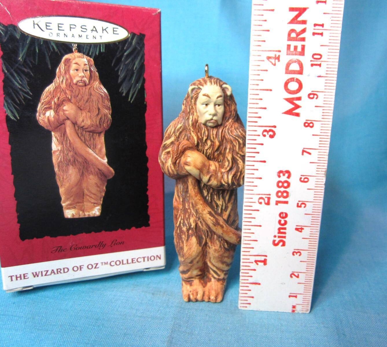 Hallmark The Cowardly Lion Wizard of Oz 1994 Keepsake Christmas ...