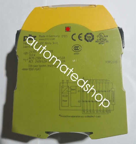PNOZ S11 C 24VDC 8n/o 1n/c 751111 PILZ safety relay new Shipping DHL or ...