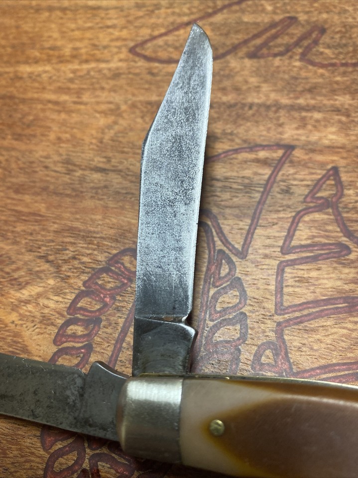 Vintage Schrade Old Timer 80T Folding Pocket Knife-Made in the USA🇺🇸 | eBay