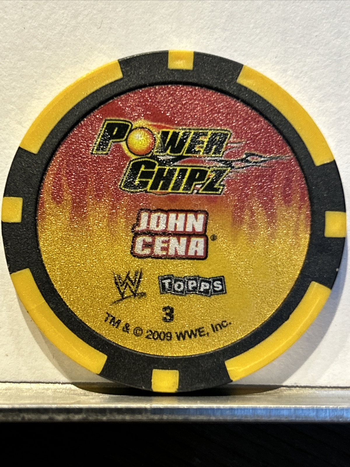 09 Topps John Cena Power Chipz | eBay