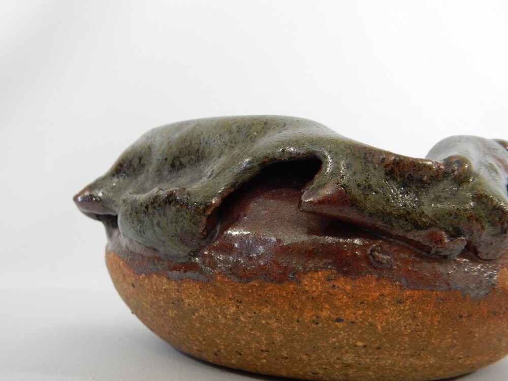 Vintage Retro Australian Pottery Harry Memmott Studio Ashtray Ash Tray ...