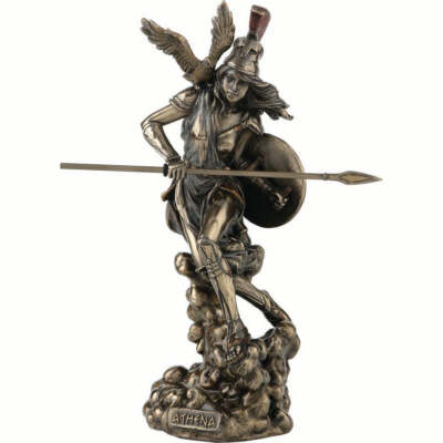 Athena Goddess of Wisdom and War 21cm Veronese Statue | eBay