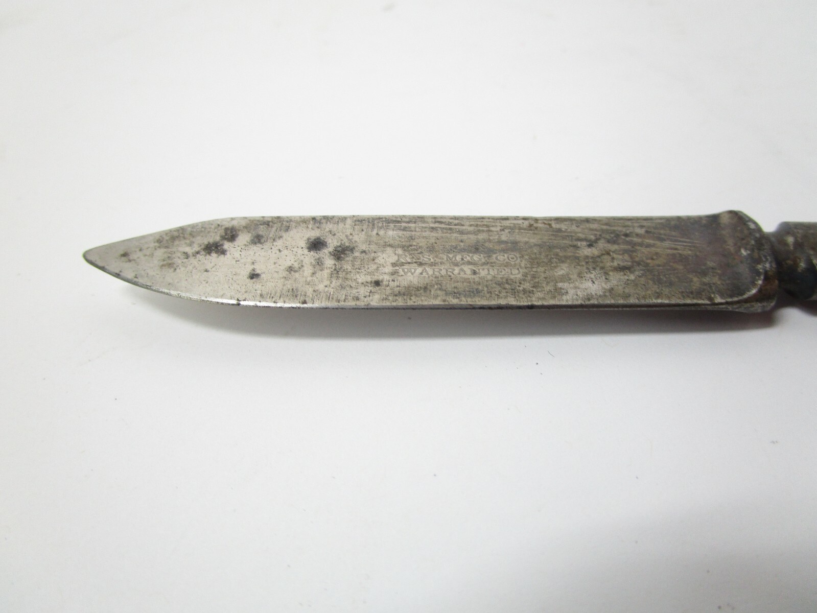 Vintage R.S. Mfg. Co A1 Silver Plate Butter Knife Handle No Mono 6” | eBay