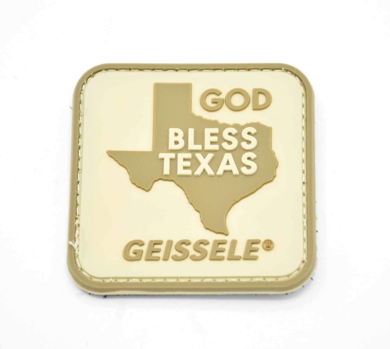 GEISSELE AUTOMATICS GOD BLESS TEXAS LOGO PATCH HOOK/LOOP BACKING MATCH ...