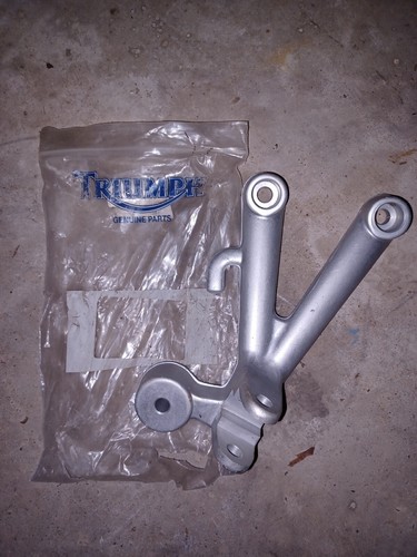 genuine triumph Rh Footrest Hanger | eBay