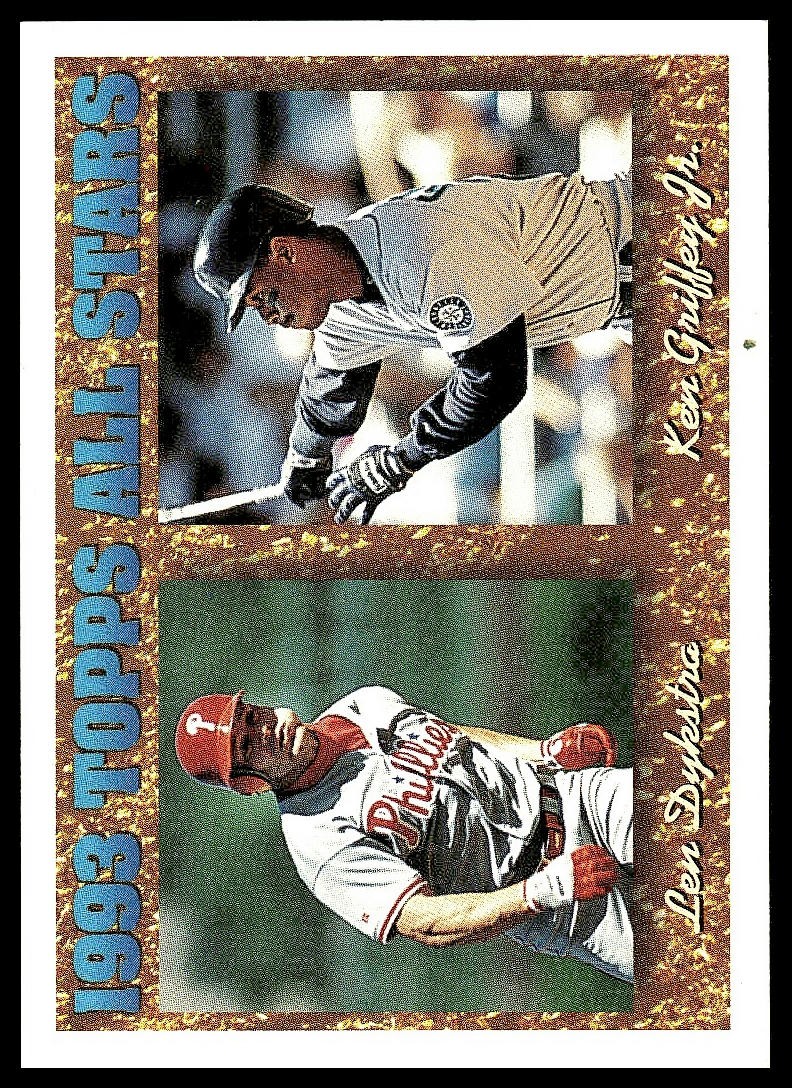 1994 Topps #388 Len Dykstra / Ken Griffey, Jr. AS | eBay