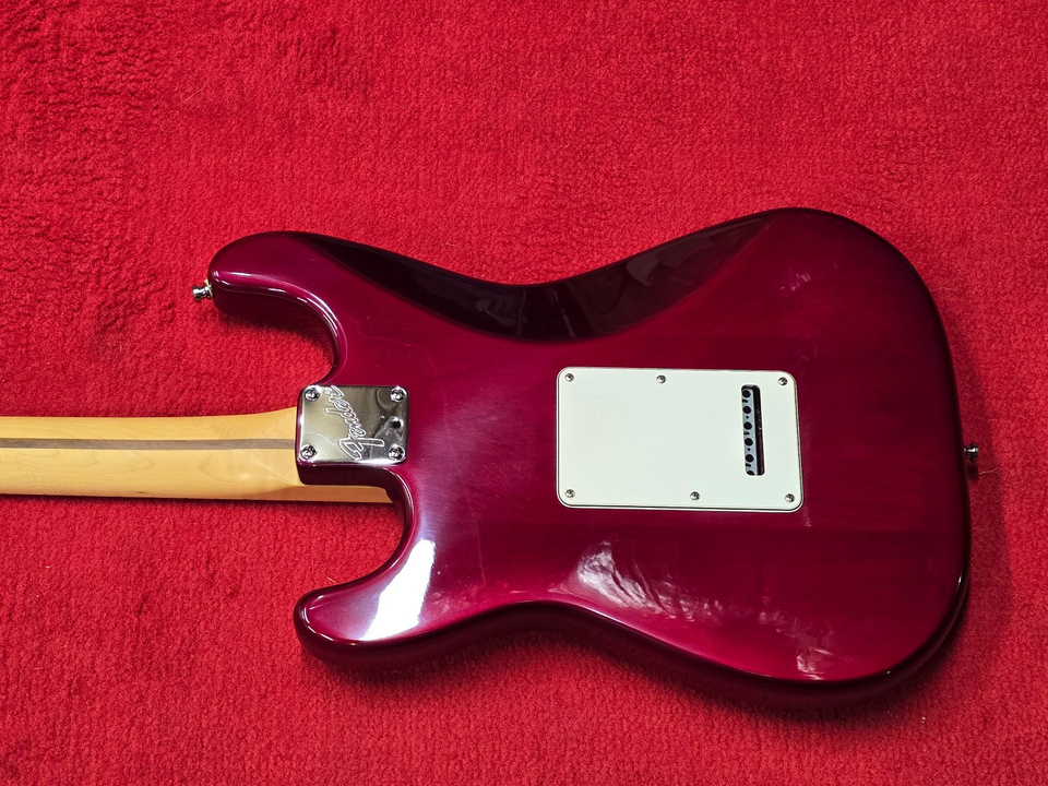Fender Strat Plus Midnight Wine Electric Guitar w/ hardshell case 1995 ...