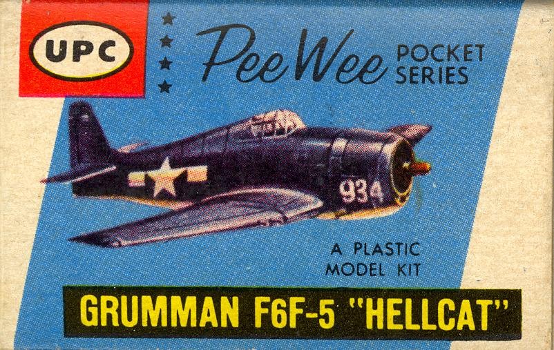 1/295 UPC Models GRUMMAN F6F-5 HELLCAT Pee Wee Pocket Series *MINT* | eBay