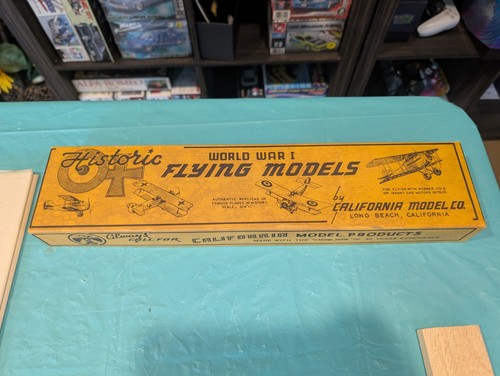 Vtg 1950s California Model Co Historic World War 1 Flying Models. | eBay