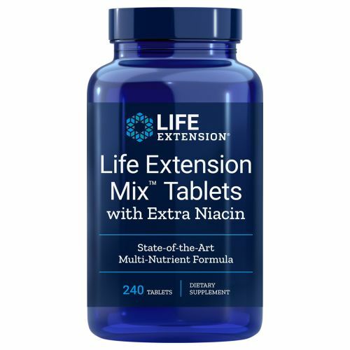 Life Extension Mix Tablets With Extra Niacin 240 Tabs for sale online ...