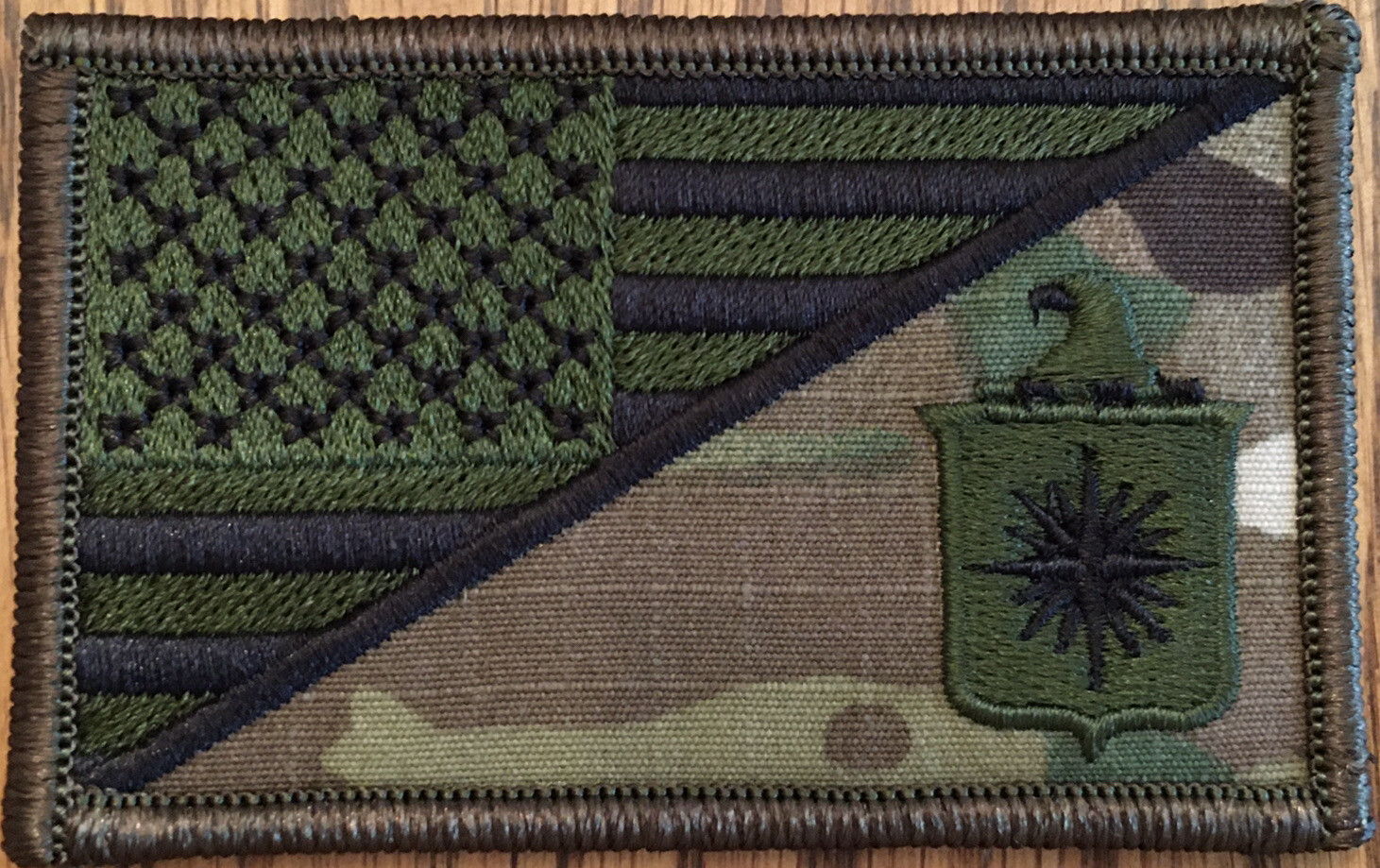 US CIA Flag Patch 3.5 X 2 Inch Hook And Loop - Multicam | eBay