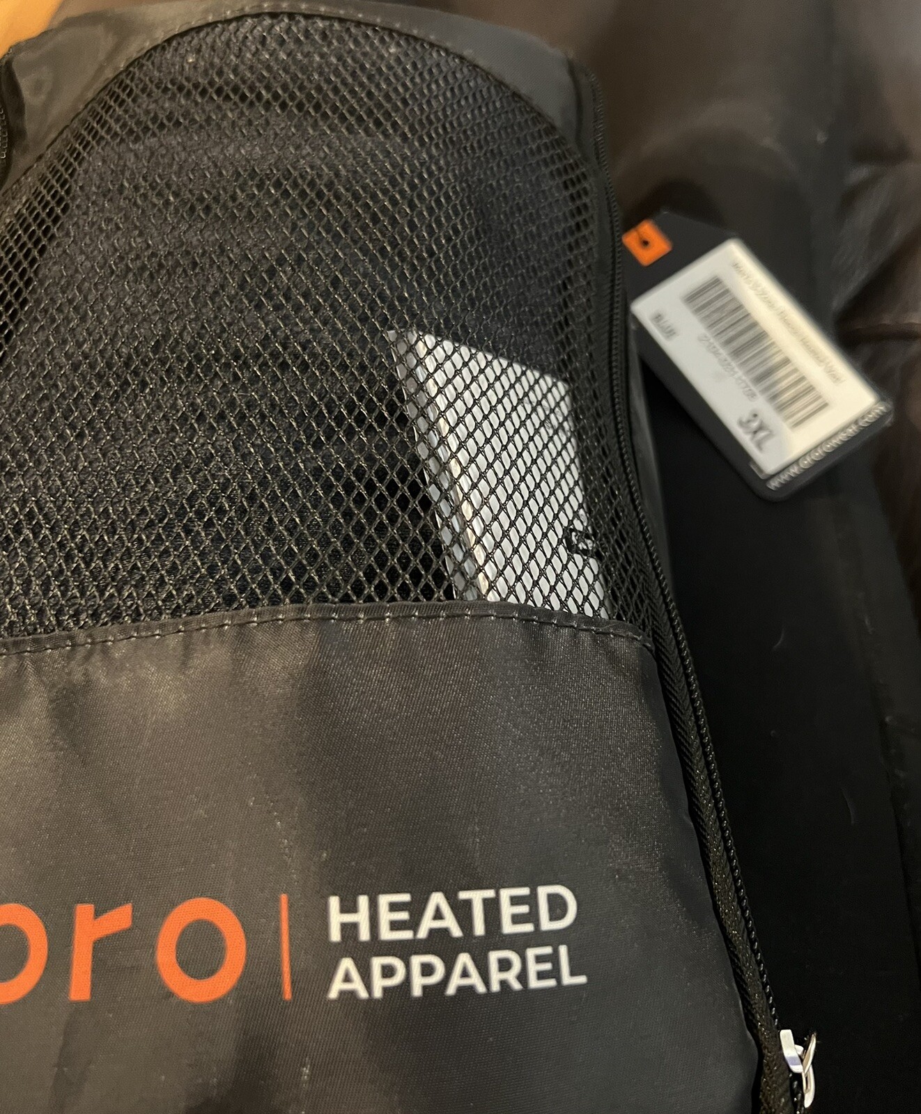 Men's Ororo Heated Apparel men's 3 zone fleece heated vest - size 3XL ...