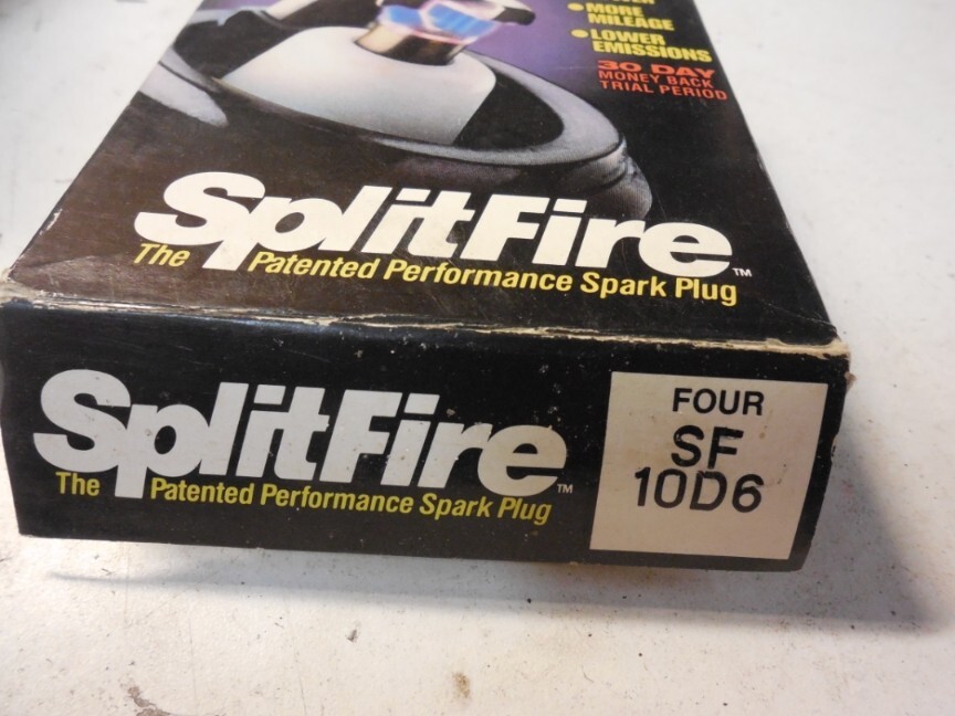 4 pack Splitfire SF10D6 Spark Plug | eBay