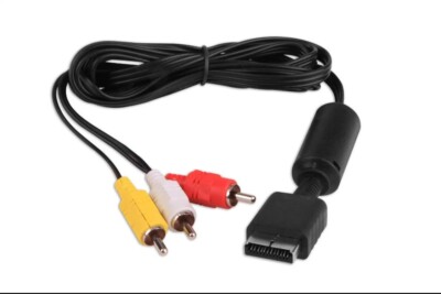 Sony PlayStation (Ps1 Ps2 Ps3) RCA Connection Cable 636160264398| eBay