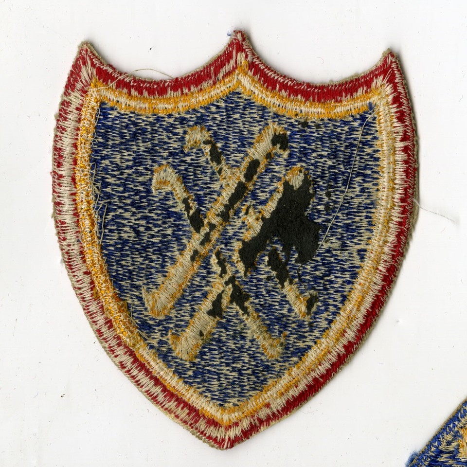 XX Corps White Back Patch WWII Vintage Falaise France Germany Europe | eBay