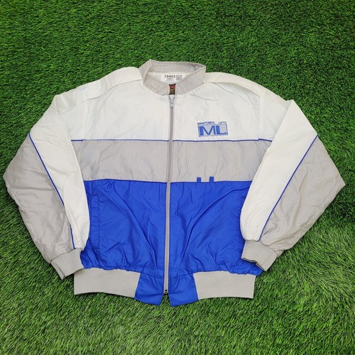 Vintage 80s Dunbrooke Pla-Jac Jacket XL 25x25 Windbreaker Baggy | eBay