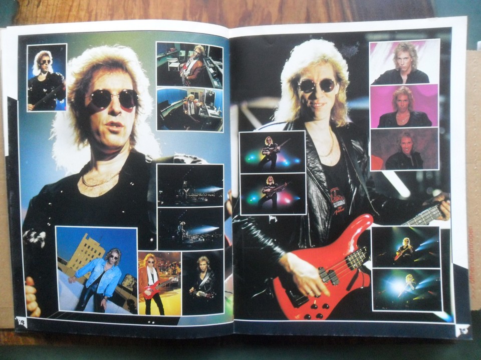 Scorpions Japan Tourbook +Osaka Ticket 1991 | eBay