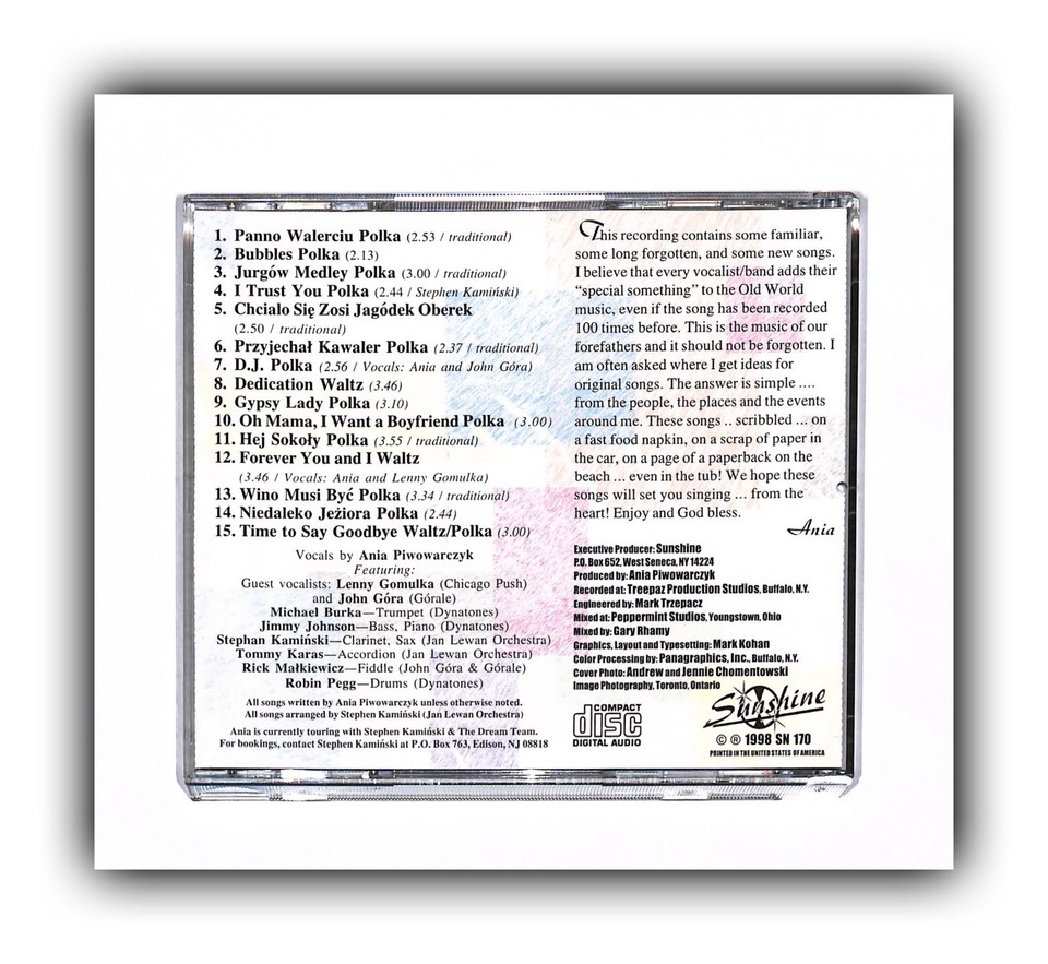 GOMULKA & GORA POLISH POLKA CD "ANIA PIWOWARCZYK" SUPER CD 15 GREAT ...