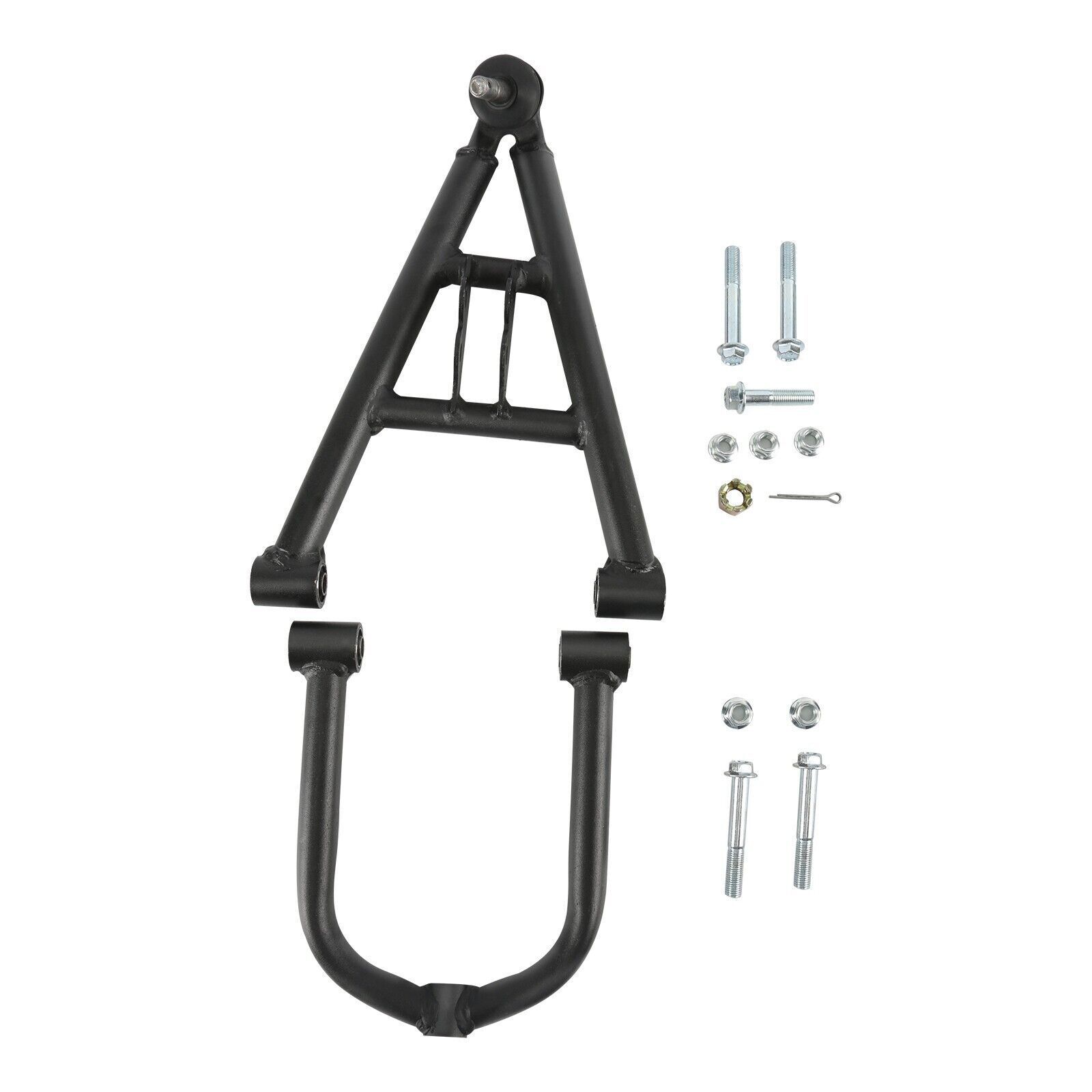 Front Swing Arm Kit+3 Stud Wheel Hub+Knucle Spindle+Tie Rod ATV Quad ...