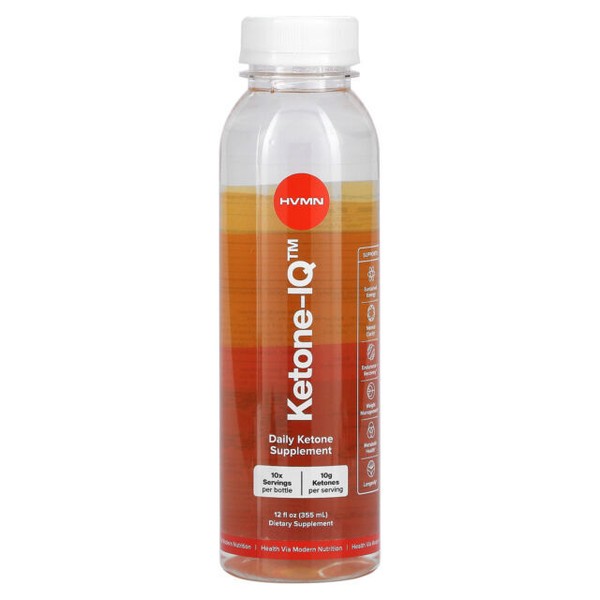 H.V.M.N. Ketone-IQ Daily Ketone Supplement Drink - 12 fl oz (10 ...
