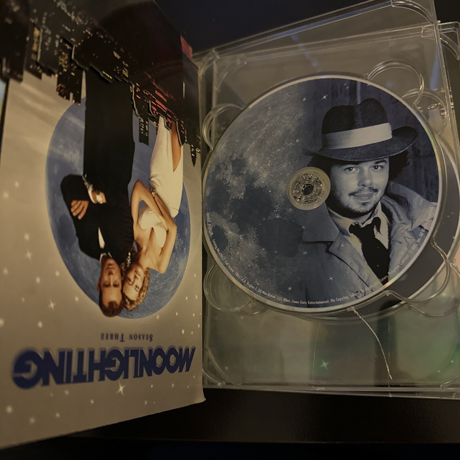 Moonlighting Season 3 (DVD, 2006, 4-Disc Set) AS IS Damaged Box Discs ...