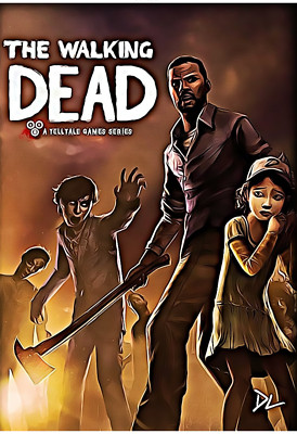 The Walking Dead "Telltale Games" Pop Art Print - 13 x 19 Poster | eBay