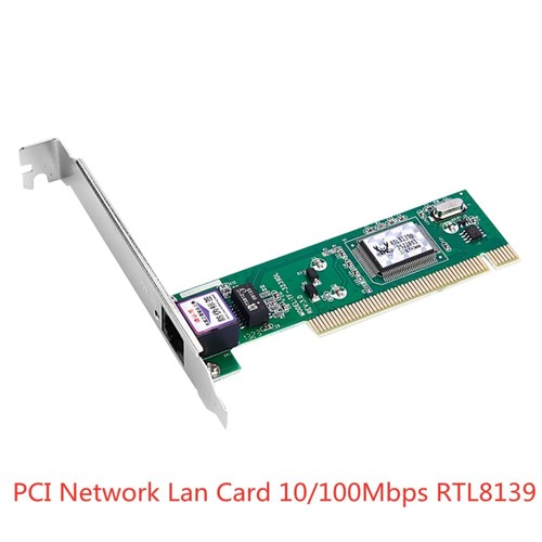 RTL8139 PCI Network Lan Card 10/100Mbps Desktop Network Card NIC for Computer PC | eBay