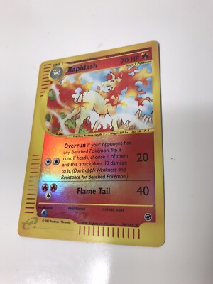 2002 Pokemon Expedition Base Set Rapidash Reverse Foil #26/165 | eBay