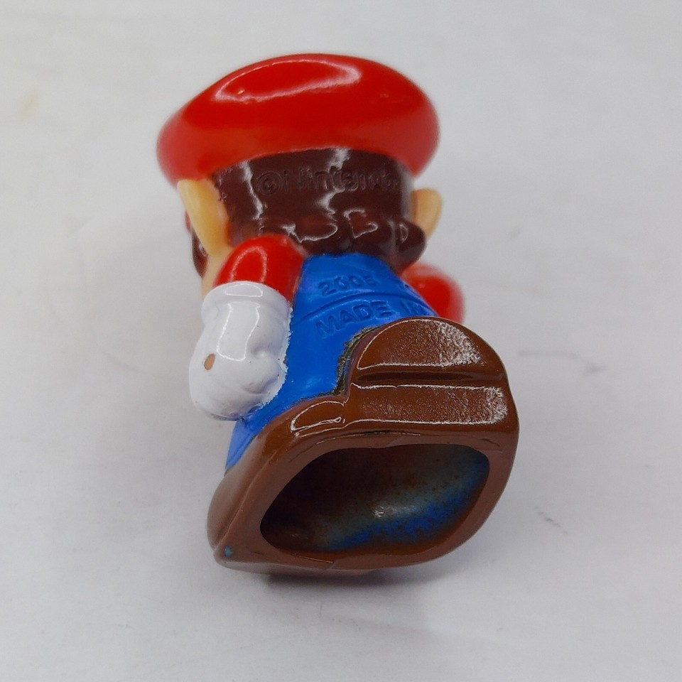 2005 Super Mario Bros 1.5" Mario Figure Finger Puppet Nintendo TOMY | eBay