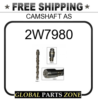2W7980 - CAMSHAFT AS 1W5060 6N5673 6N5674 1W5058 4N8373 6N1083 0R3015 ...