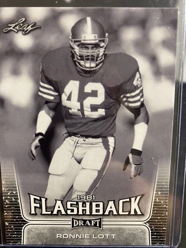 2020 Leaf Draft - Flashback #97 Ronnie Lott | eBay