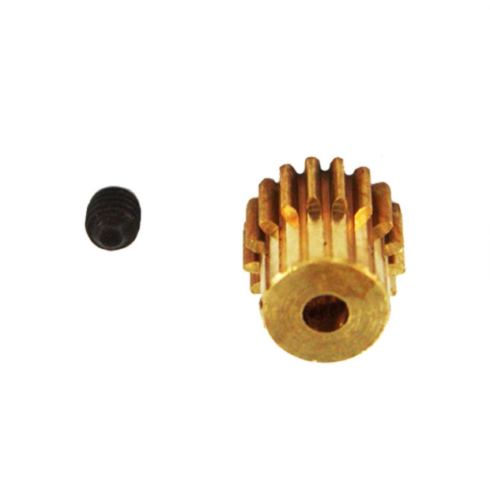 Brass Pinion Gear (17T, .6 module) Volcano Redcat Racing Tsunami 11119 ...