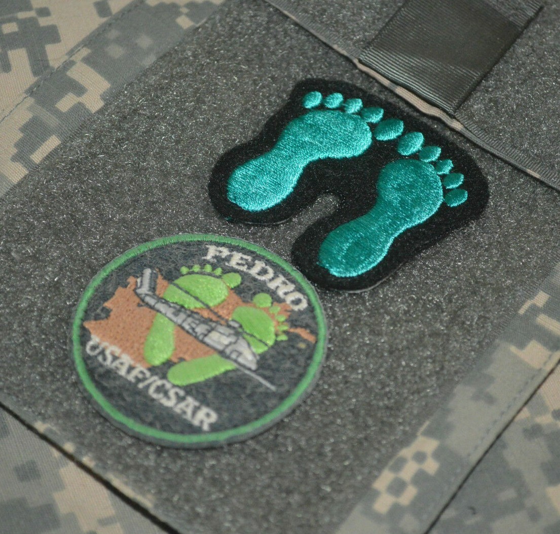 MEDEVAC COMBAT RESCUE PEDRO PJ vêlkrö 2" 2-TAB: USAF/CSAR + Green ...