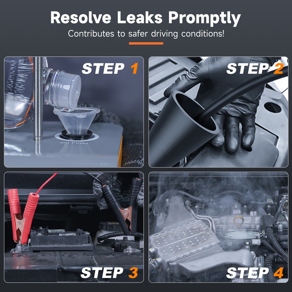 FOXWELL SD101 Turbo Smoke Machine Automotive Vacuum Leak Detector ...