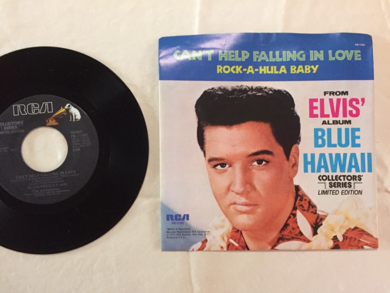 Rare Great Condition Elvis Presley COLLECTORS SERIES “Limited Edition ...