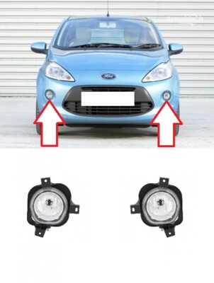 NEW FRONT BUMPER FOGLIGHT LAMP PAIR SET FOR FORD KA 2009 - 2015 | eBay UK
