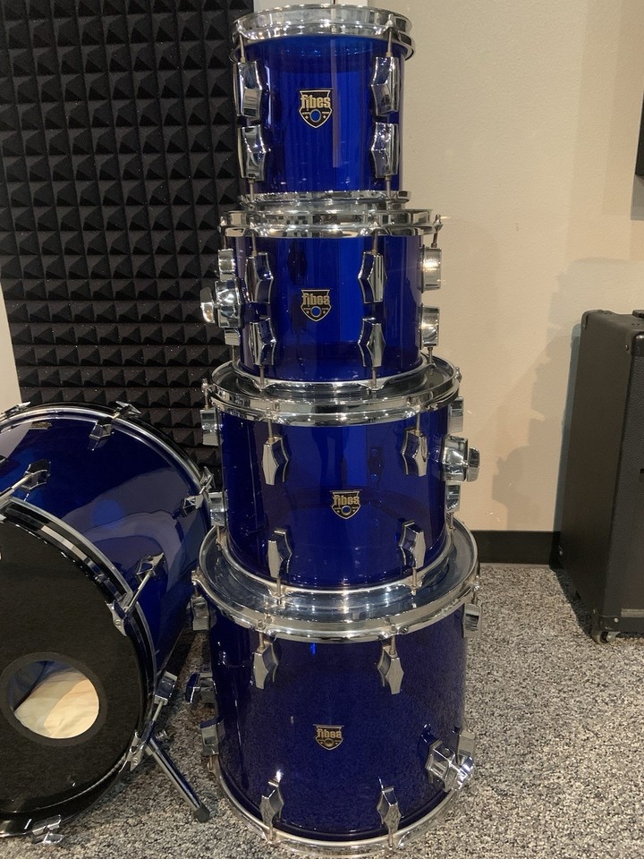 Eight Piece Fibes Acrylic Drum Set Made In Austin Texas | eBay